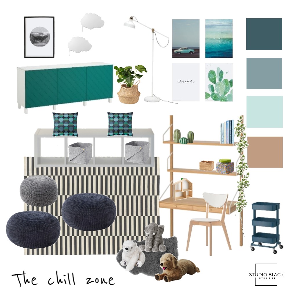 The Chill Zone Interior Design Mood Board by Studio Black Interiors ...