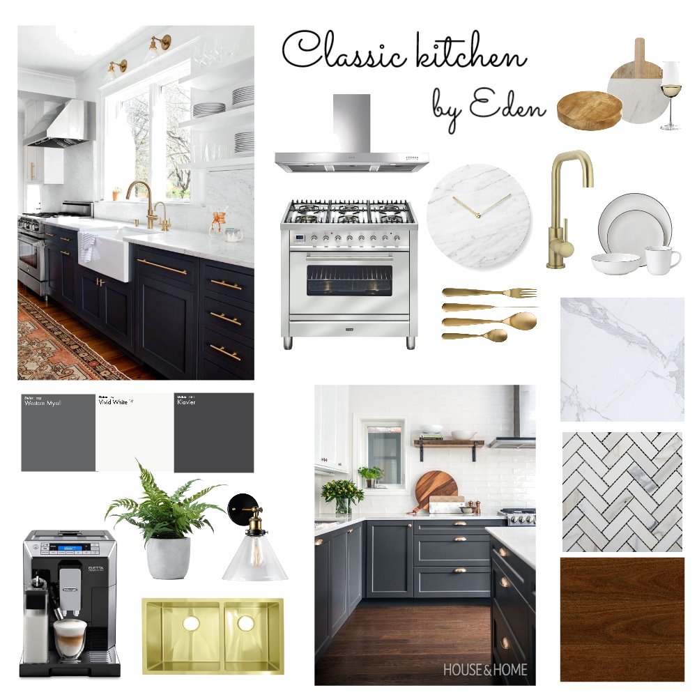 Classic kitchen Interior Design Mood Board by edenparker4 | Style ...