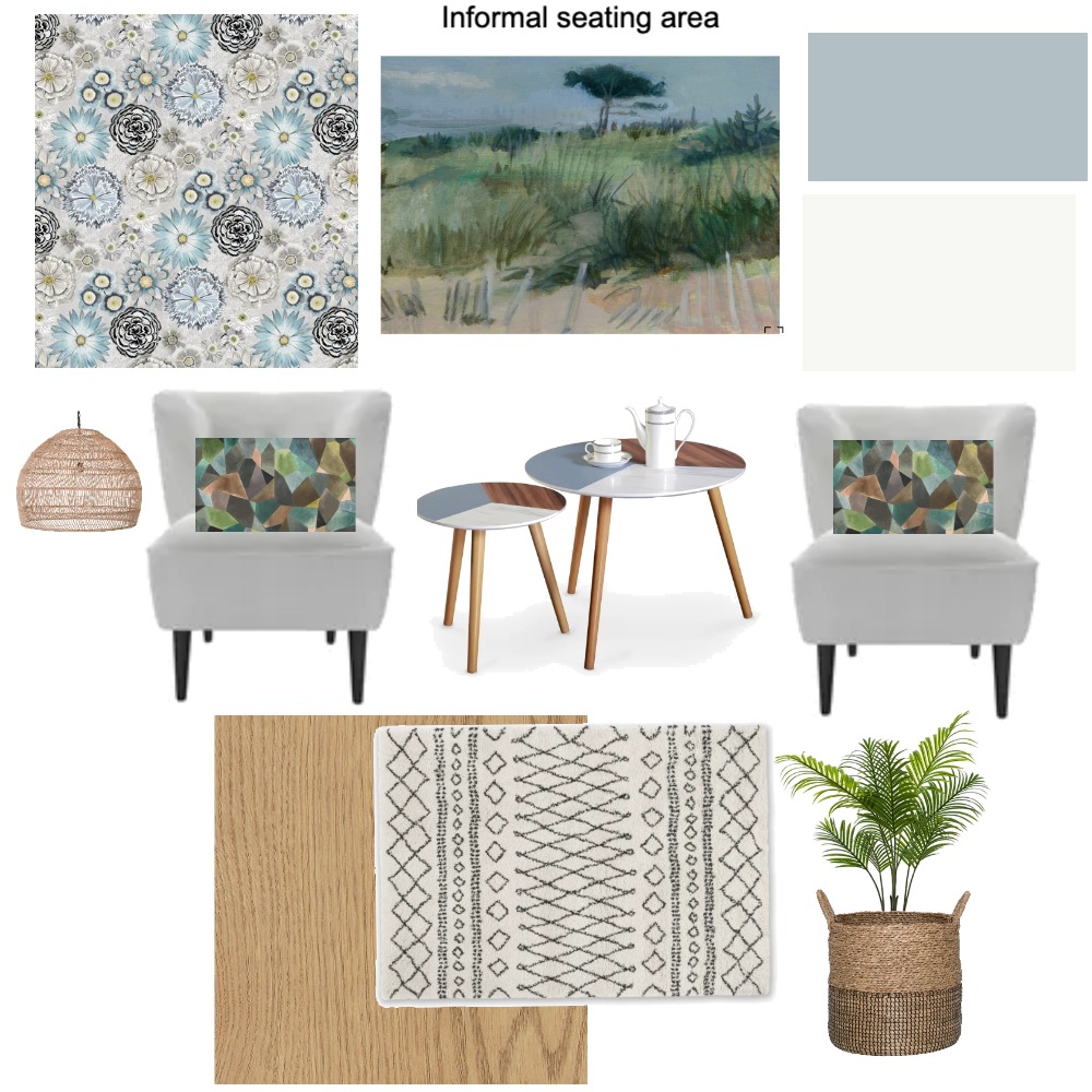 Back informal seating area Interior Design Mood Board by helentimpany ...