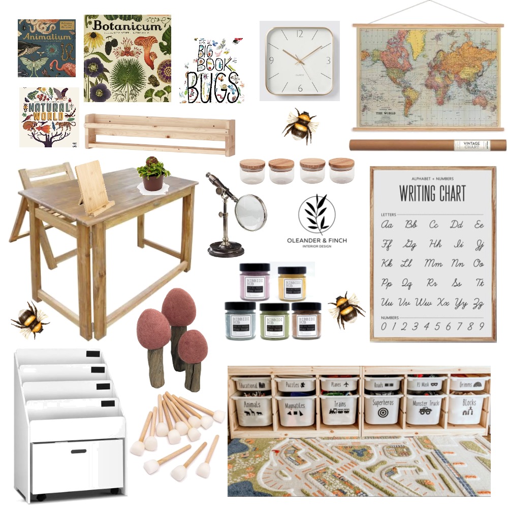 Classroom Interior Design Mood Board by Oleander & Finch Interiors ...