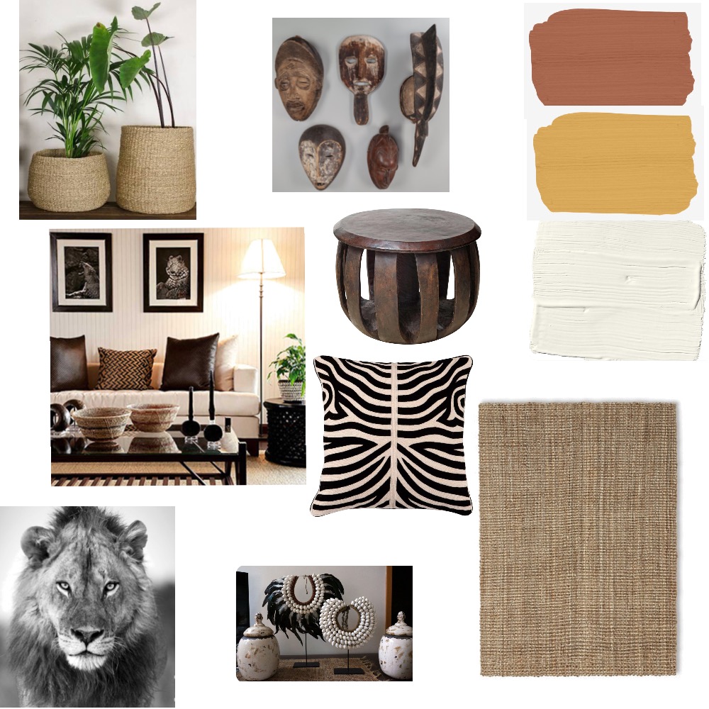 African mood Interior Design Mood Board by EmmaBromley | Style Sourcebook