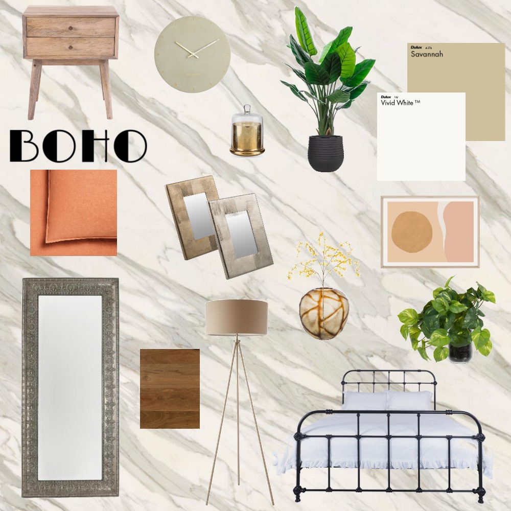 Boho Interior Design Mood Board by jadegiacomelli00 | Style Sourcebook