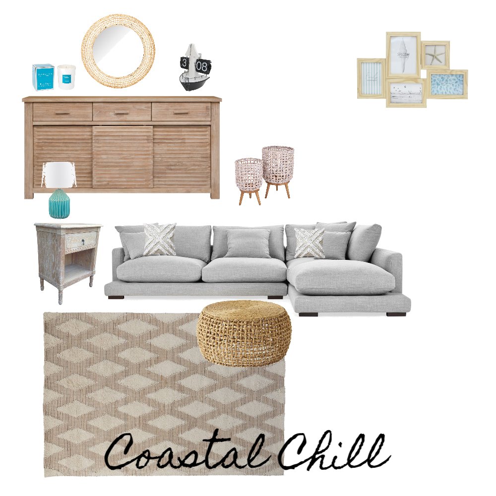 Coastal Chill Interior Design Mood Board by Morgen | Style Sourcebook