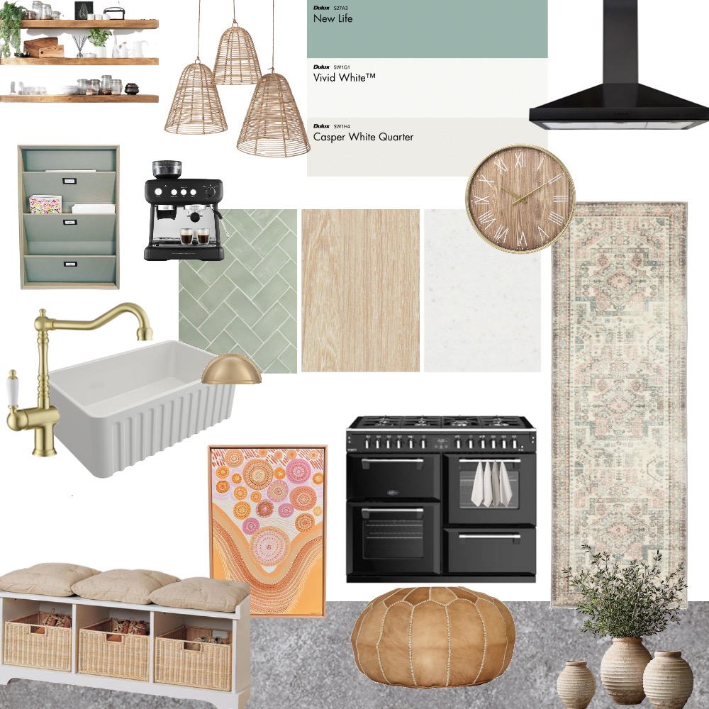 ELR Kitchen Mood Board Interior Design Mood Board by Kayla | Style ...