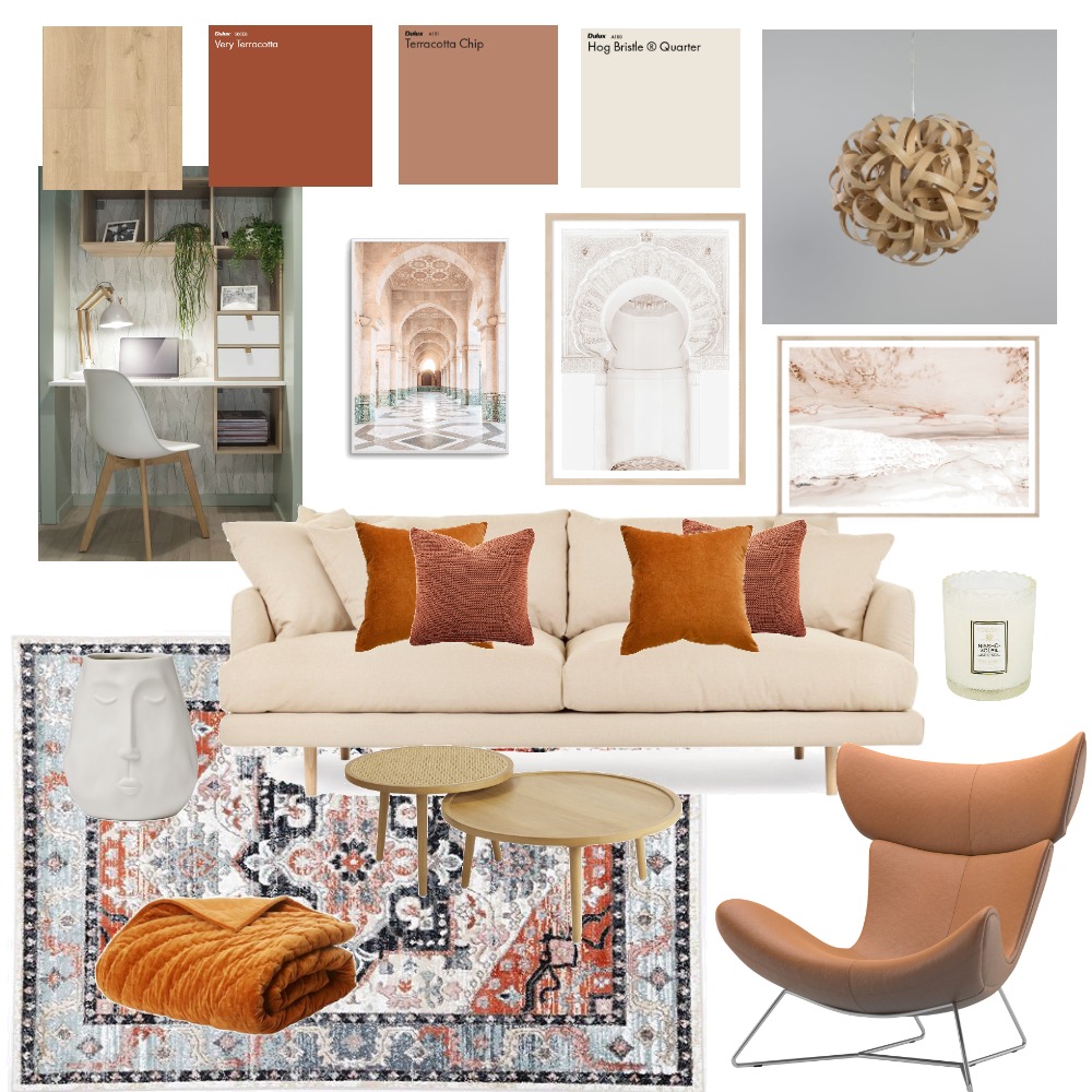 study Interior Design Mood Board by N.B design | Style Sourcebook