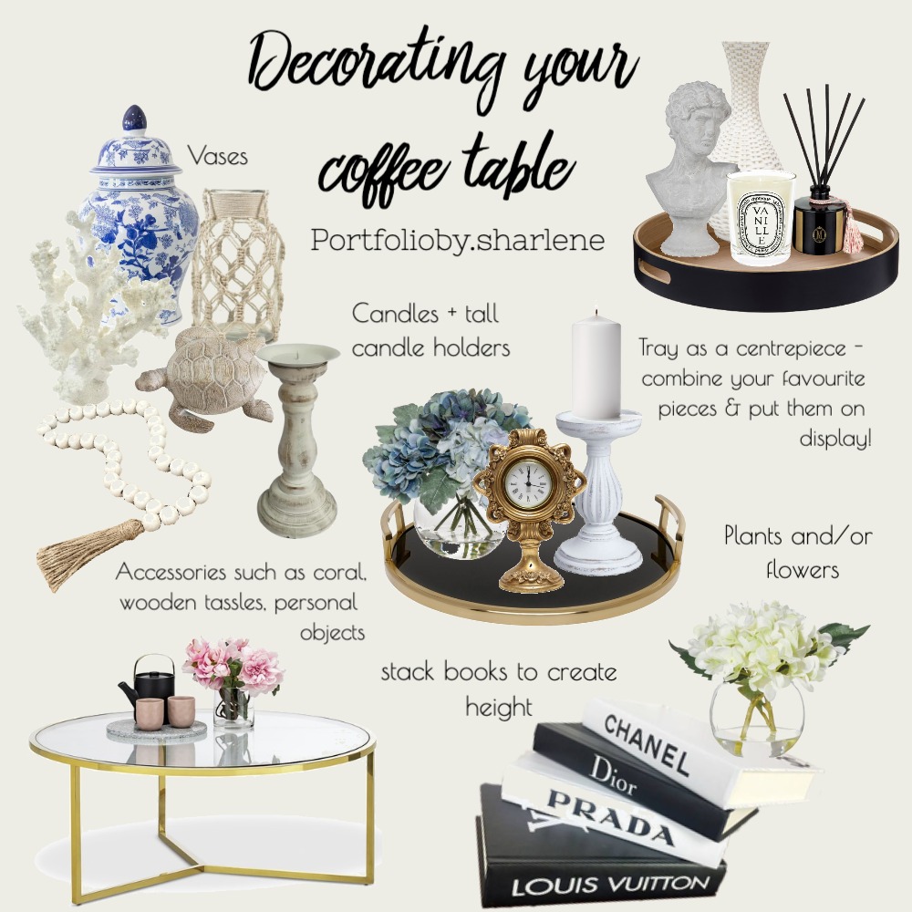 Decorating your coffee table Interior Design Mood Board by portfolioby ...